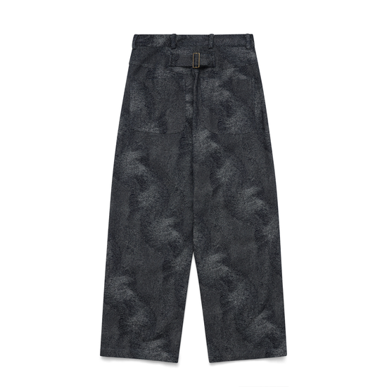 FNT 076 Fingerprint Denim Workpants – Front Office