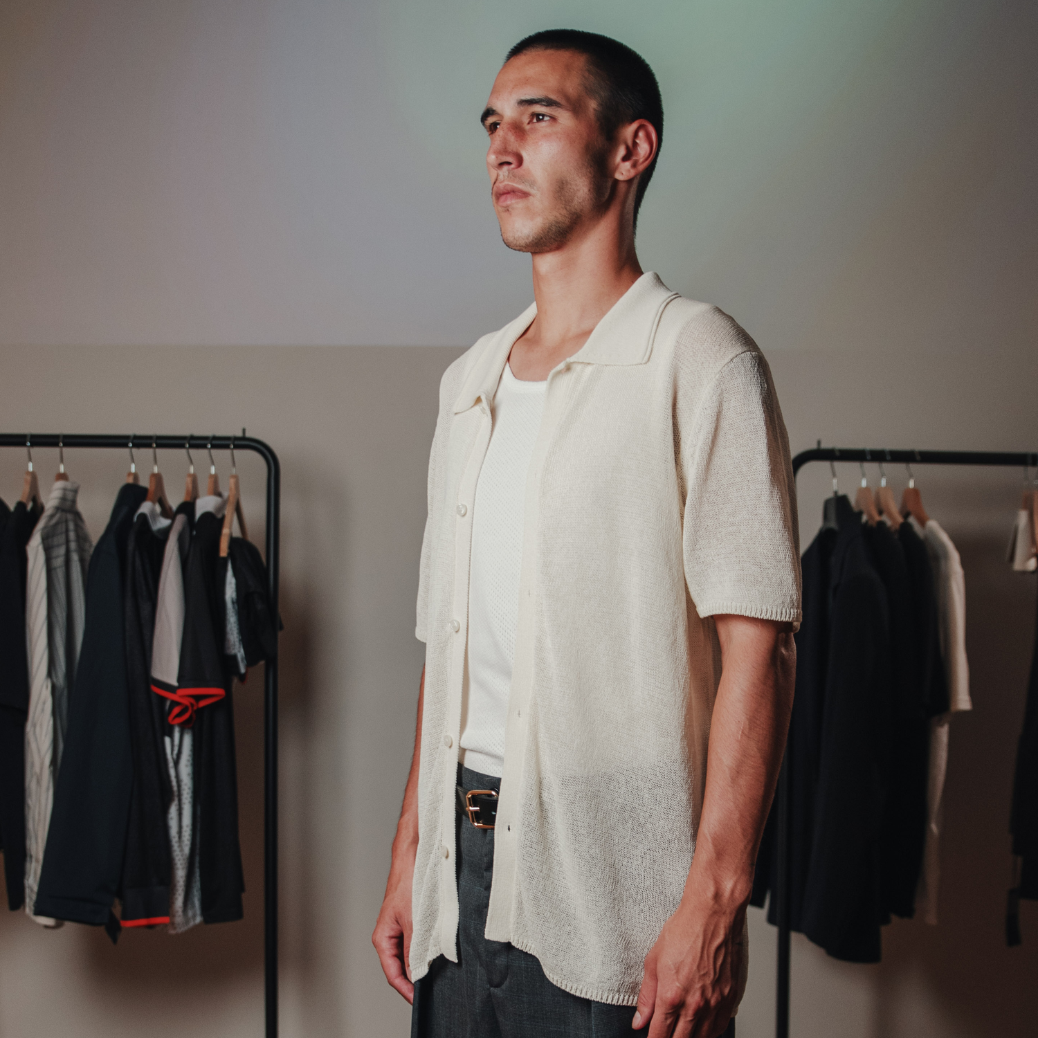 FNT 020 Window Shirt (Natural) – Front Office